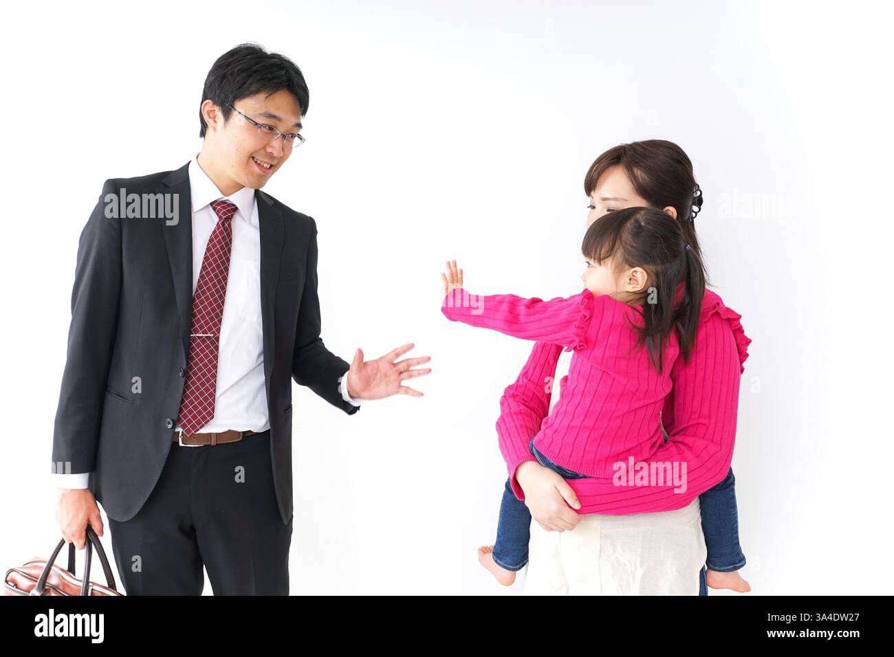 Dad with child Cut Out Stock Images & Pictures - Alamy