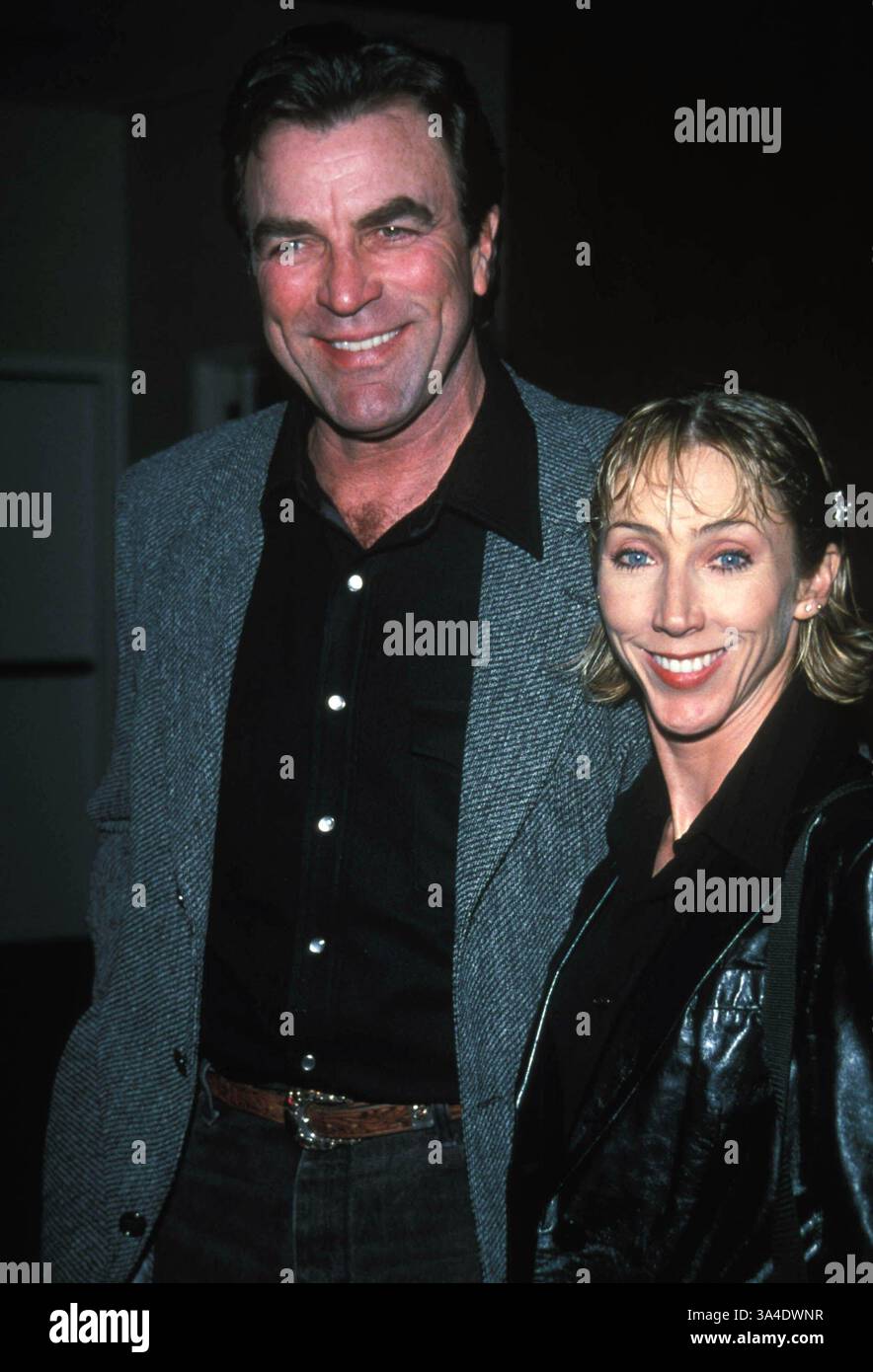 May 25, 2007 - TOMSELLECKRETRO.TOM SELLECK WIFE JILLIEMACK.K14943TR.THIS IS SINATRA, DIRECTORS ...