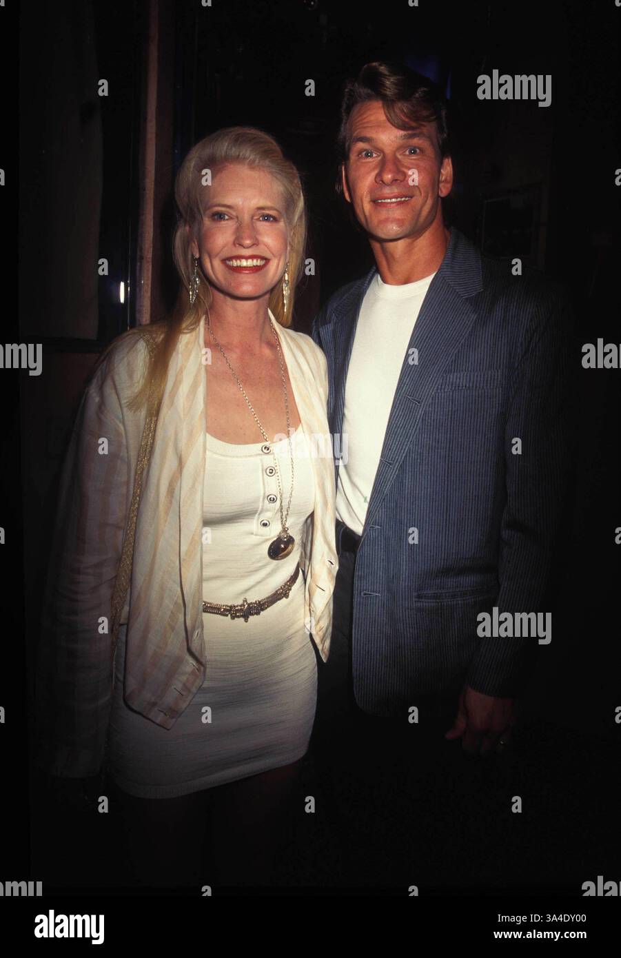 Mar. 6, 2008 - K3012LR.PATRICK SWAYZE WITH WIFE LISA NIEMI AT PLANET HOLLYWOOD IN CALIFORNIA 10 ...