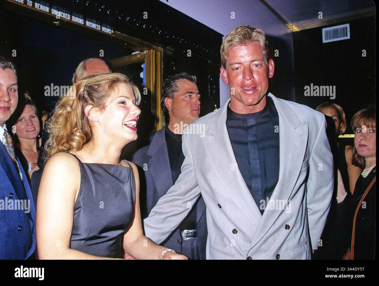 Mar. 19, 2008 - SANDRA BULLOCK WITH TROY AIKMAN. LISA ROSE- PHOTOS ...