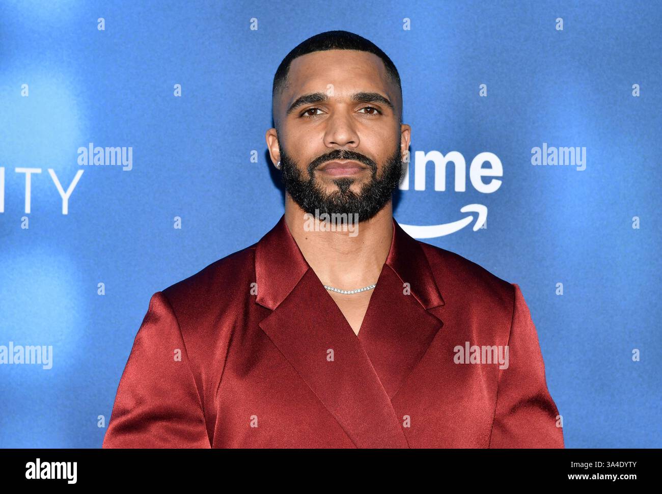 Tyler Lepley attends the premiere of "Tyler Perry's Duplicity" at the ...