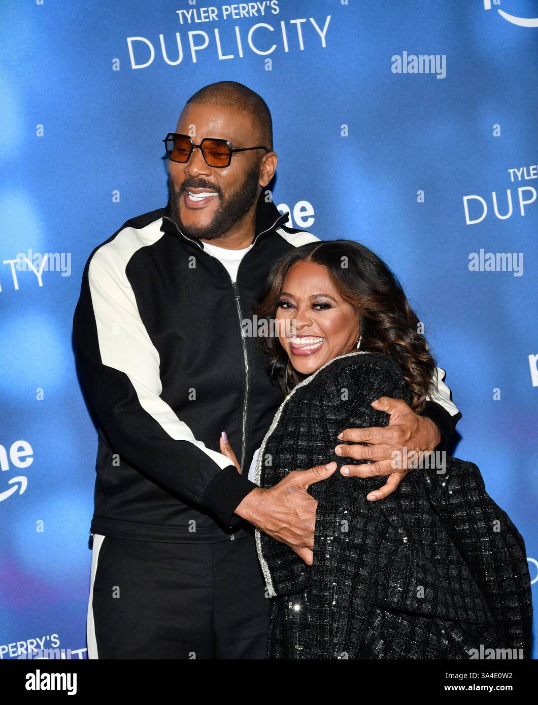 Tyler Perry, left, and Sherri Shepherd attend the premiere of "Tyler ...