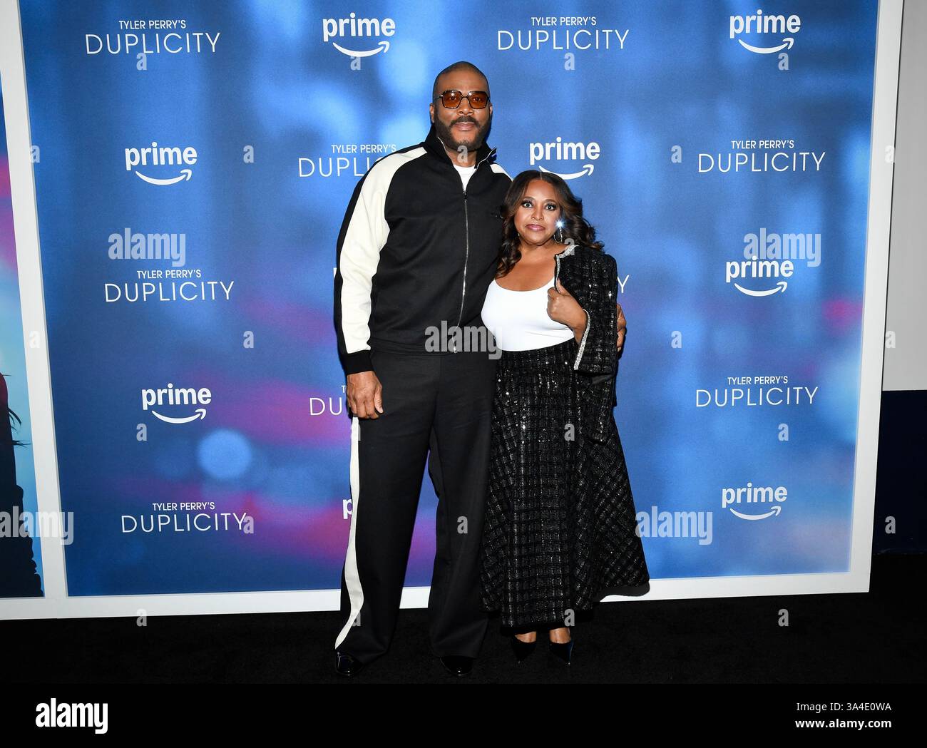 Tyler Perry, left, and Sherri Shepherd attend the premiere of "Tyler ...