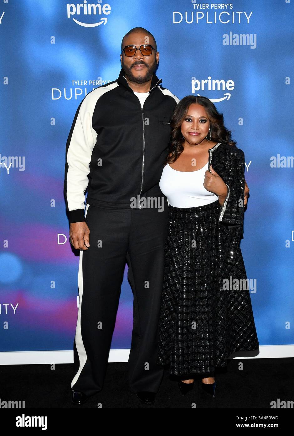 Tyler Perry, left, and Sherri Shepherd attend the premiere of "Tyler ...