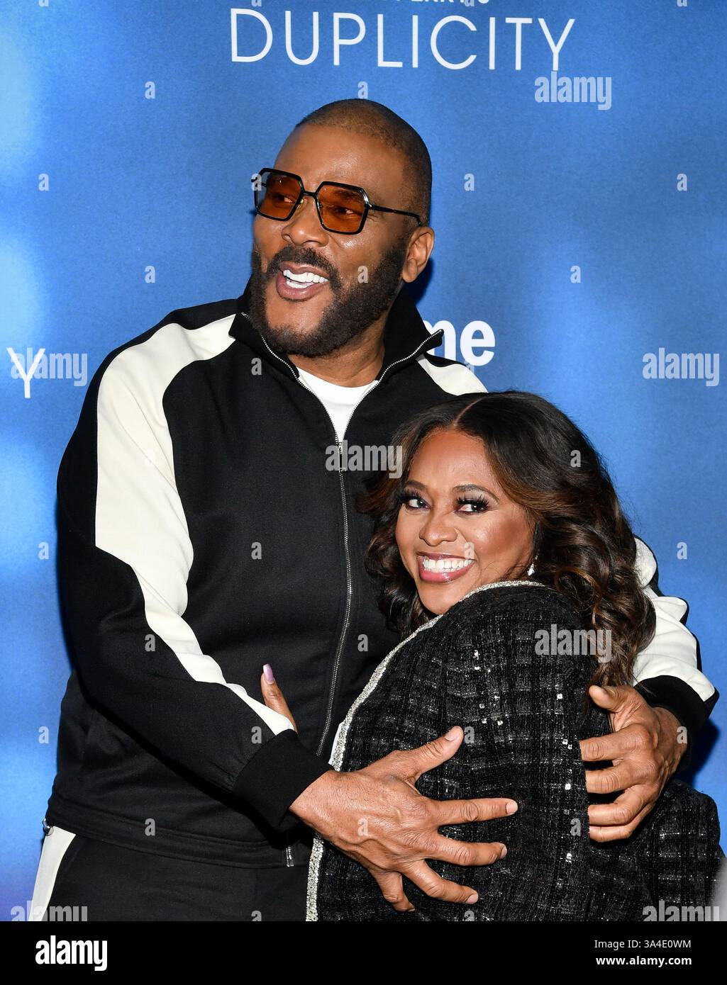 Tyler Perry, left, and Sherri Shepherd attend the premiere of "Tyler ...