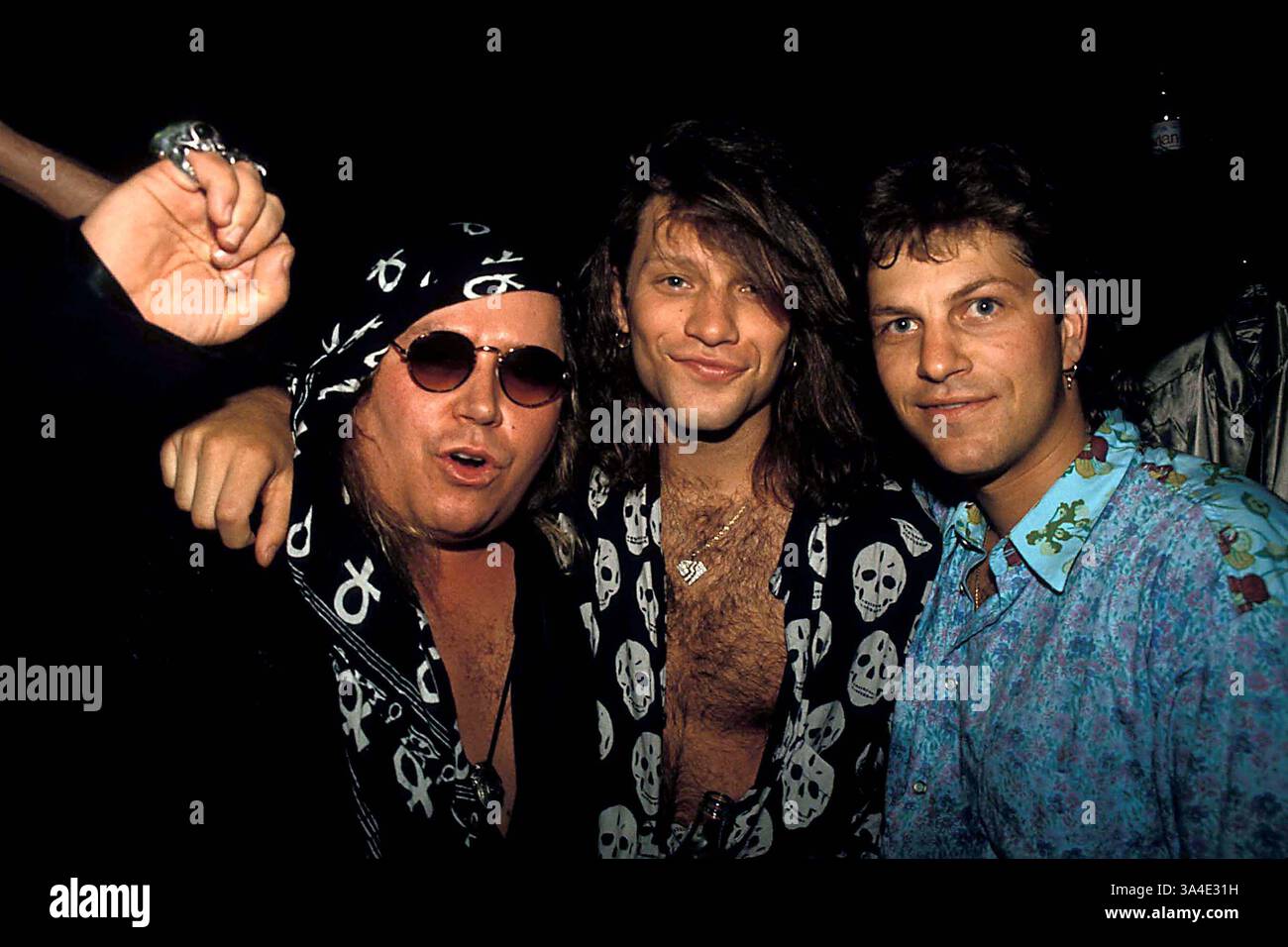 Jan. 1, 2011 - LISA ROSE/ 1990.JON BON JOVI, SAM KINISON AND LEO FENN ...