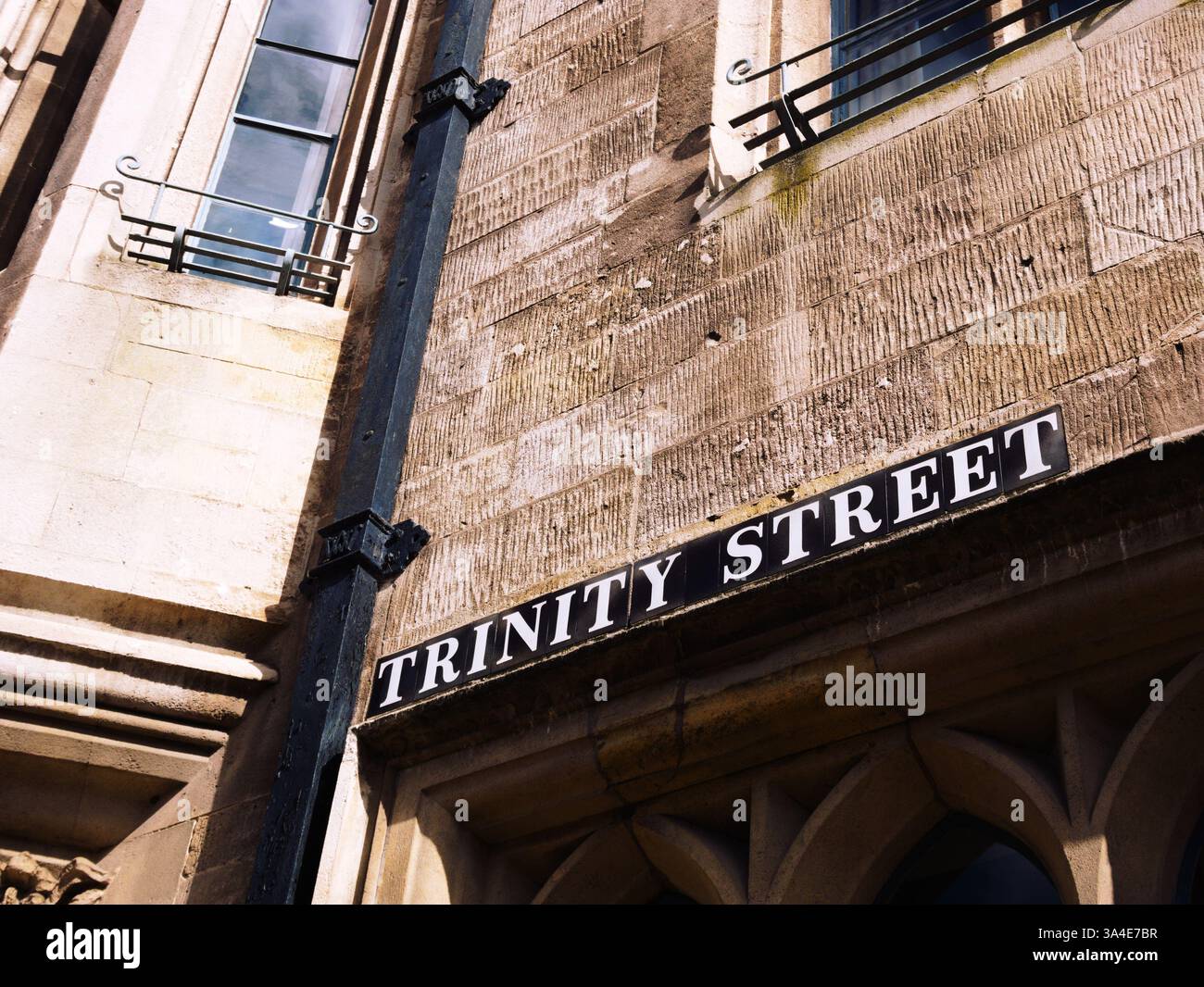 Trinity Street sign in Cambridge, United Kingdom Stock Photo - Alamy