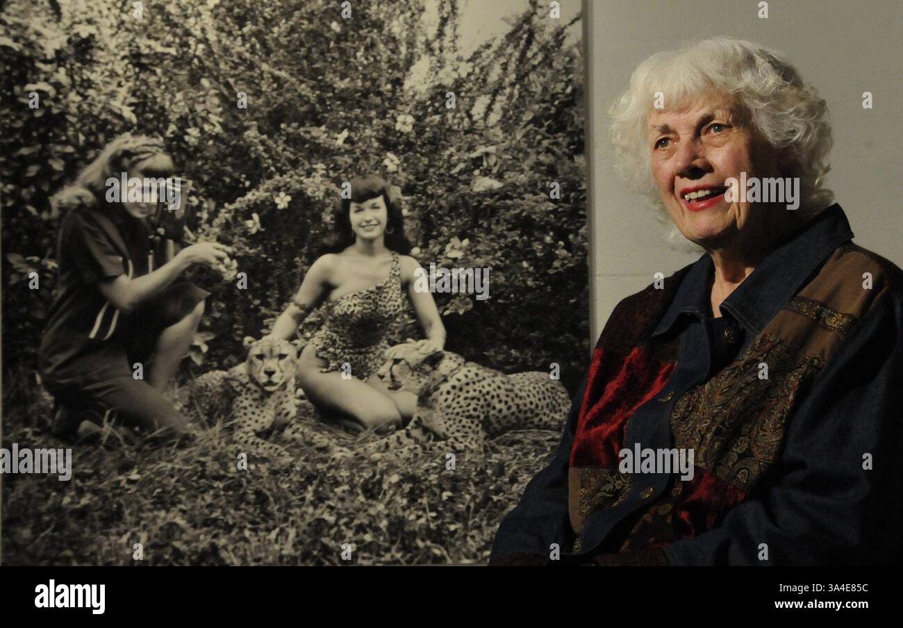 Feb. 19, 2013 - Miami, FL, USA - Legendary pinup photographer and model ...