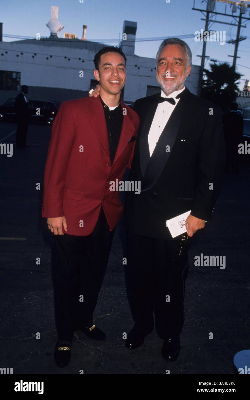 DANNY BAKEWELL with son Jamie Brooks Bakewell at 11th Soul Train Awards ...