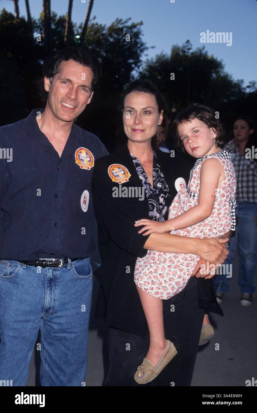 MEL HARRIS with husband Cotter Smith and their daughter Madeline at ...