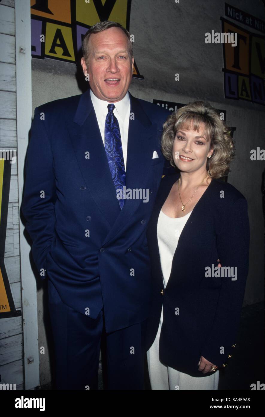 KEN HOWARD with wife Linda Fetters.Nick at Nite's TV Land Launch party ...