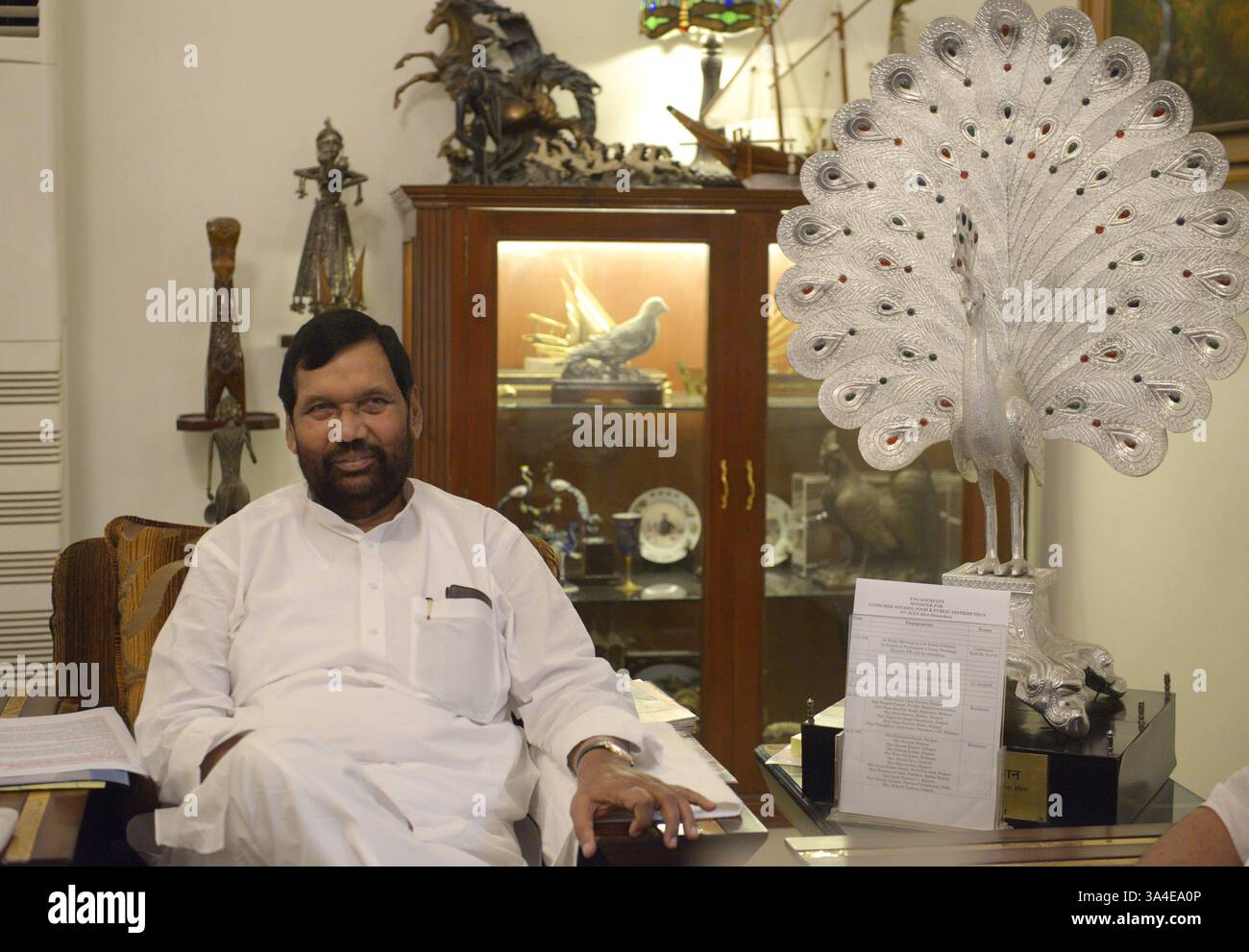 NEW DELHI, INDIA â€“ JULY 05: Ram vilas Paswan celebrating 68th ...