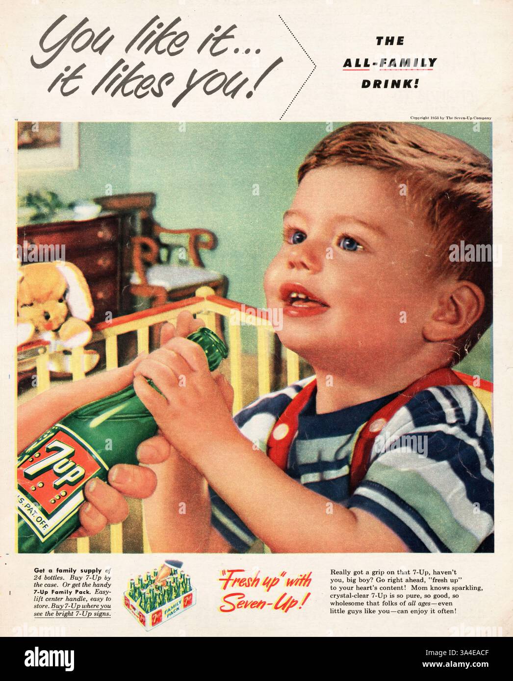 7 up advert hi-res stock photography and images - Alamy