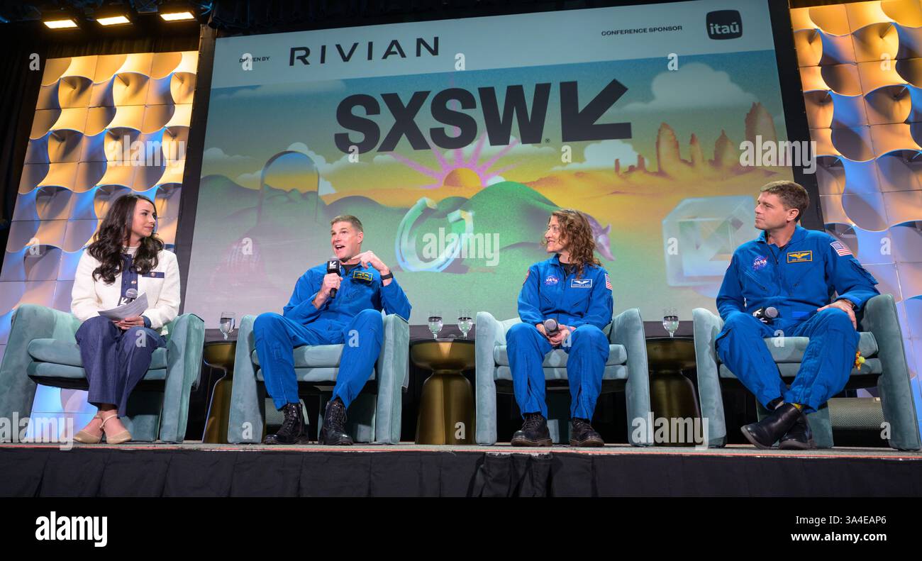 Austin, Texas, USA. 7th Mar, 2025. NASA Artemis II Crew Public Affairs ...