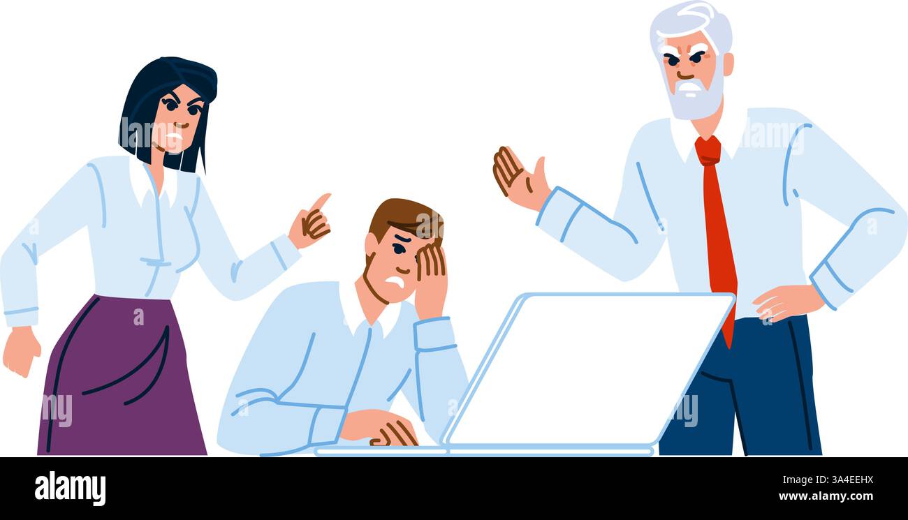 Conflict resolution cartoon Stock Vector Images - Alamy