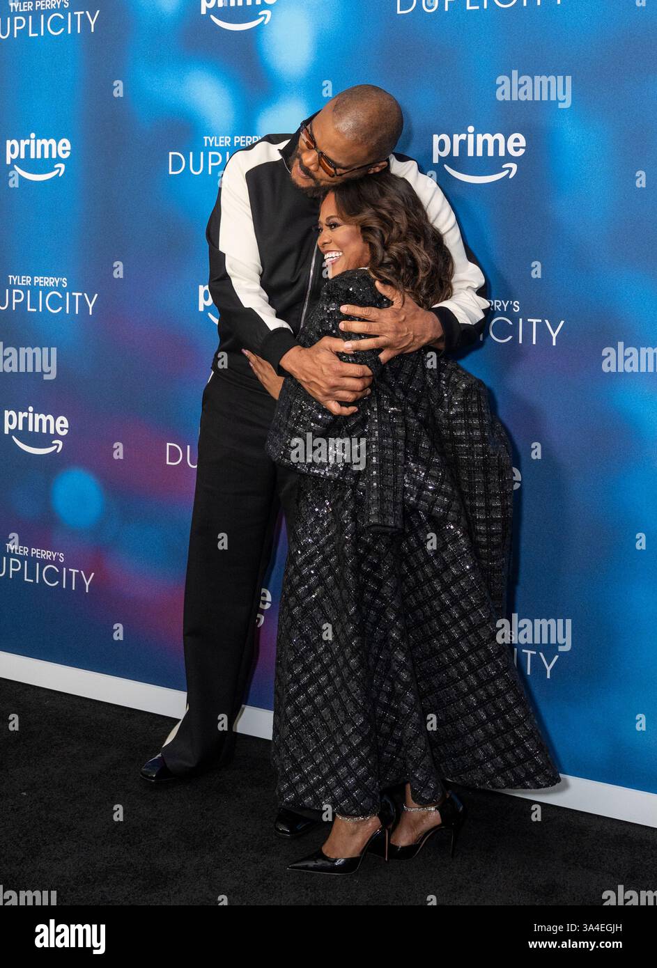 New York, NY, March 18, 2025: Tyler Perry and Sherri Shepherd attend ...