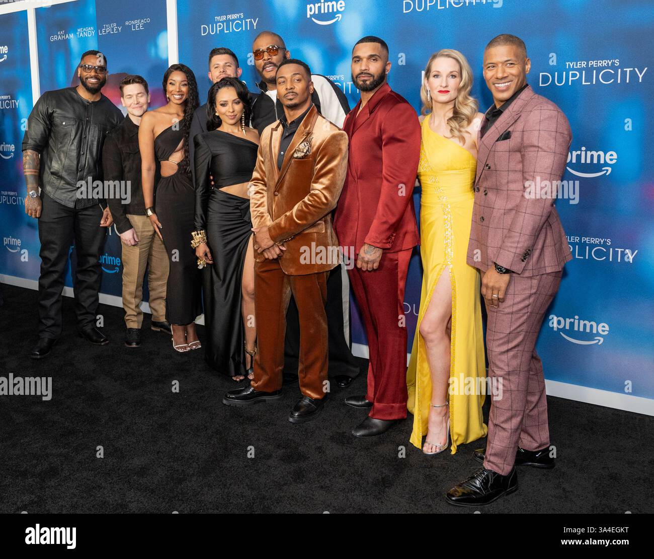 New York, NY, March 18, 2025: Kat Graham, Tyler Perry, RonReaco Lee, Tyler Lepley, Amanda L ...