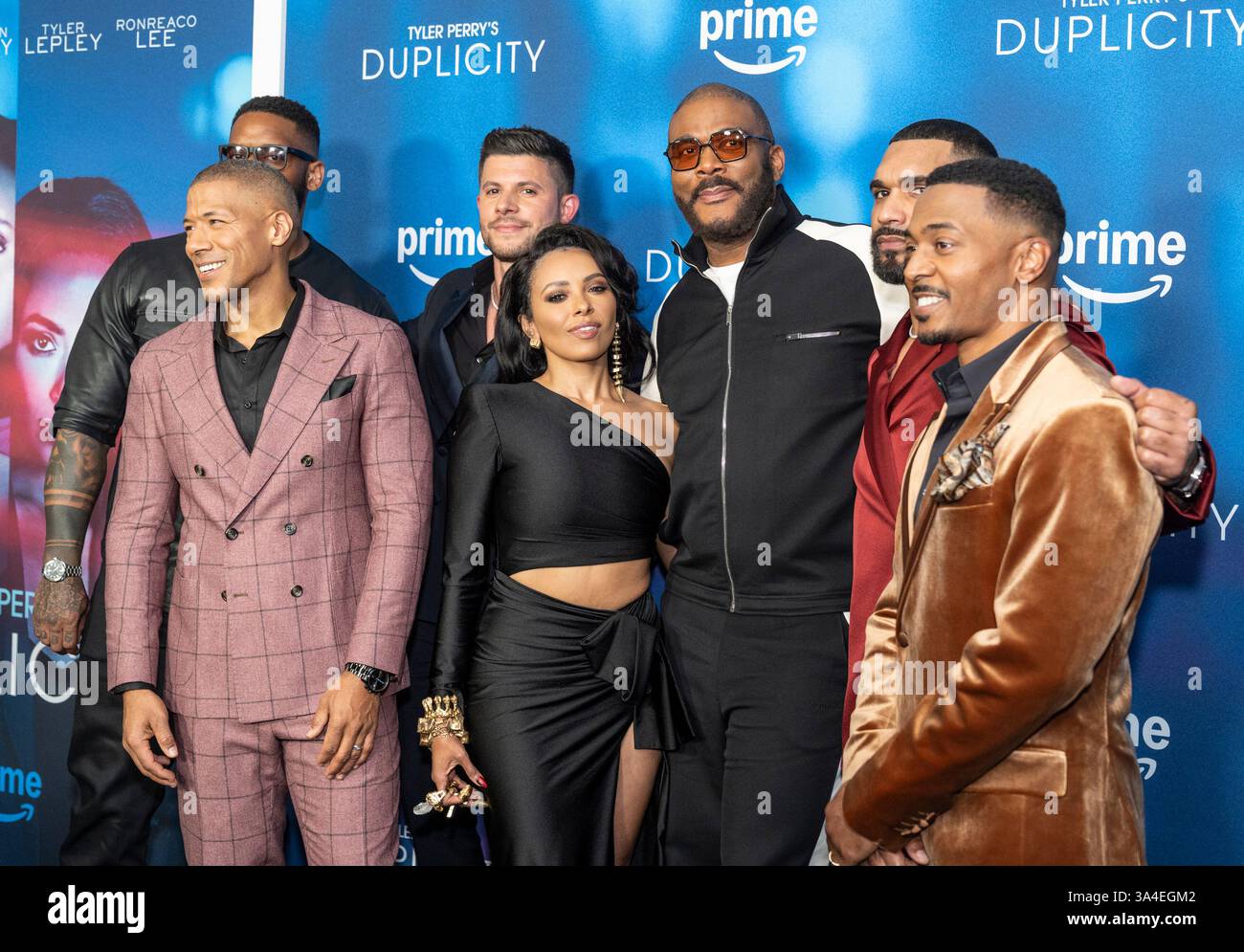 New York, NY, March 18, 2025: Joshua Adeyeye, Shannon LaNier, Nick ...