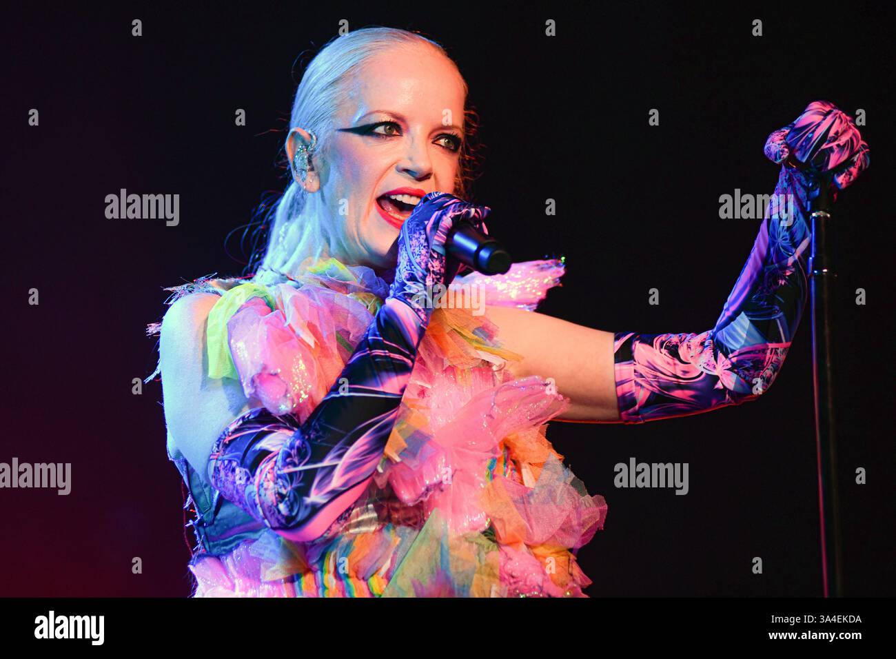 Buenos Aires (18 th Mar 2025). Alternative rock band Garbage playing ...