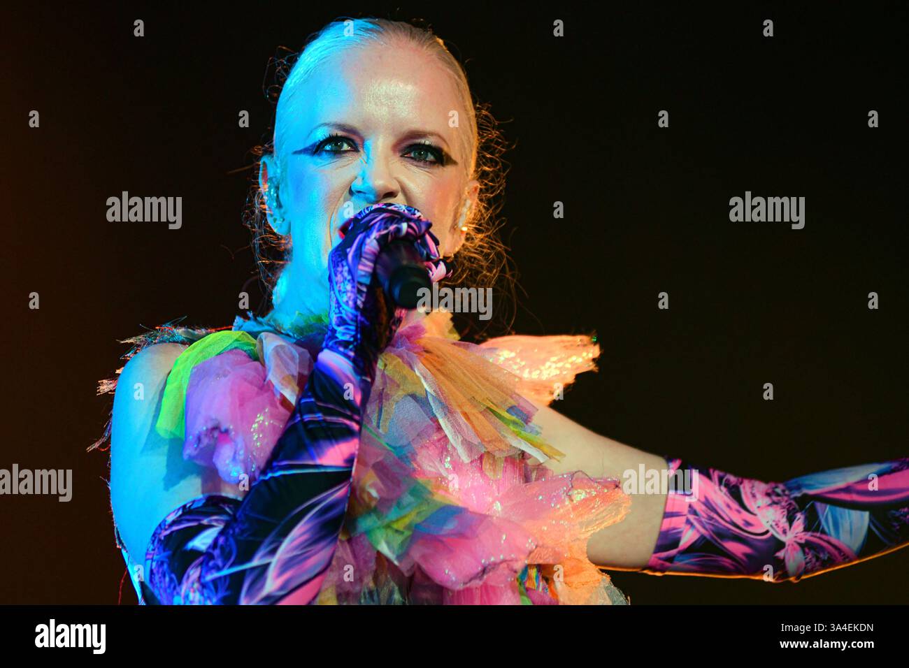 Buenos Aires (18 th Mar 2025). Alternative rock band Garbage playing ...