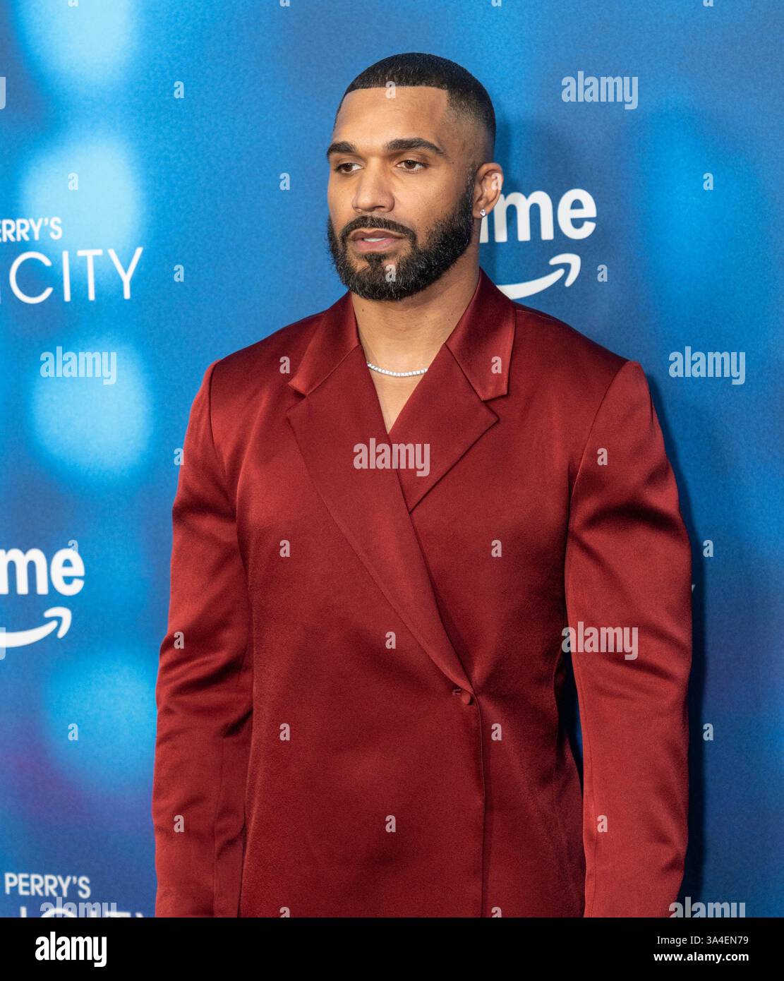 New York, USA. 18th Mar, 2025. Tyler Lepley attends premiere of ...