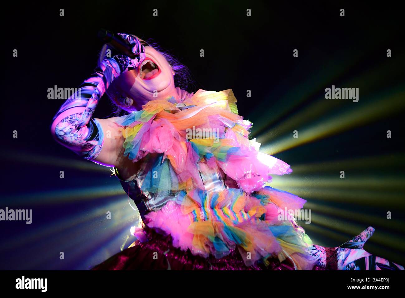 Buenos Aires (18 th Mar 2025). Alternative rock band Garbage (Shirley ...