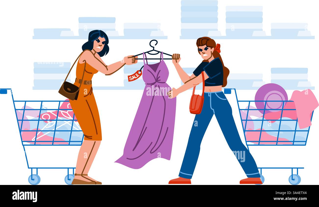 customer store conflict vector Stock Vector Image & Art - Alamy
