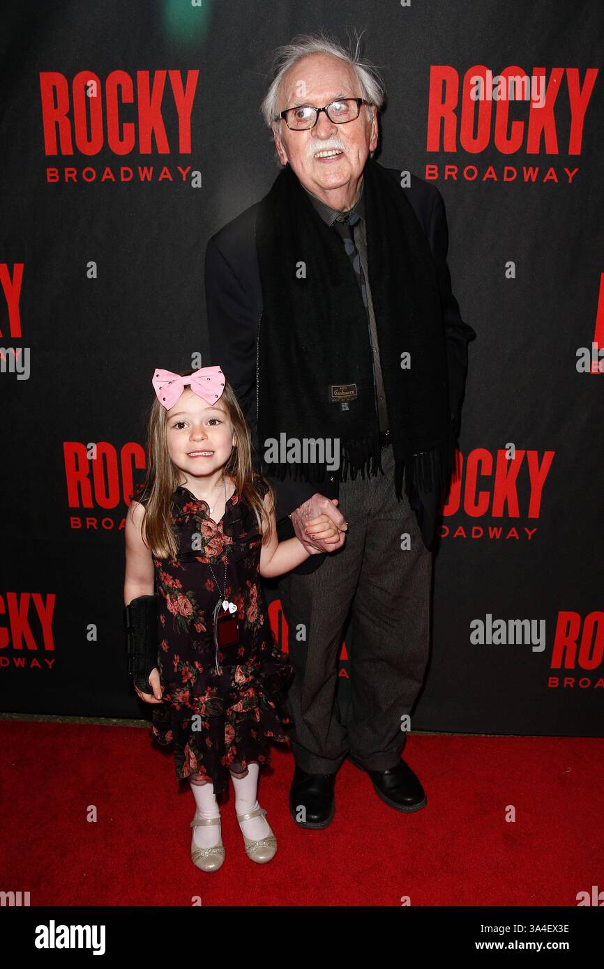 March 13, 2014 - New York, New York, U.S - Writer Thomas Meehan (R) and ...