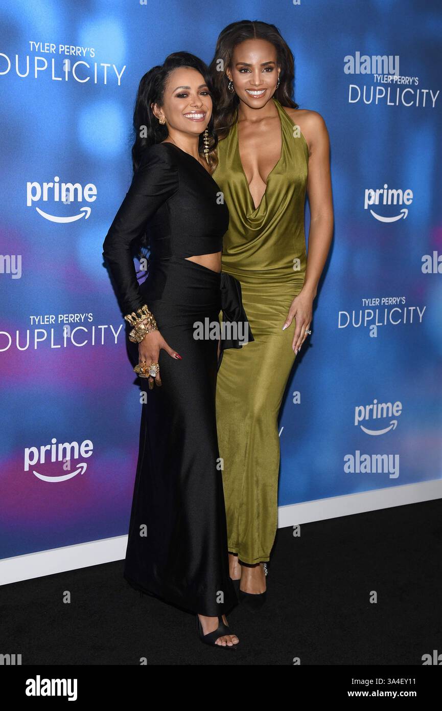 New York, USA. 18th Mar, 2025. (L-R) Kat Graham and Meagan Tandy attend ...