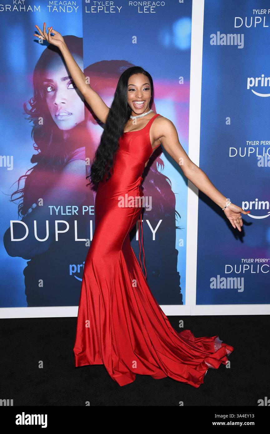 New York, USA. 18th Mar, 2025. Jamila Mustafa attends Tyler Perry's ...