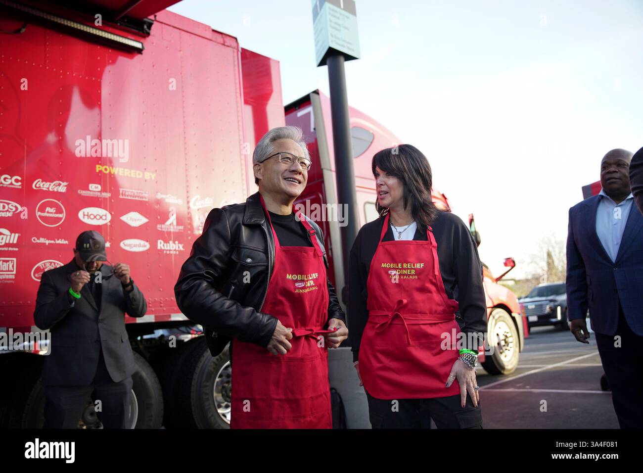 IMAGE DISTRIBUTED FOR DENNY'S - NVIDIA CEO and founder, Jensen Huang ...