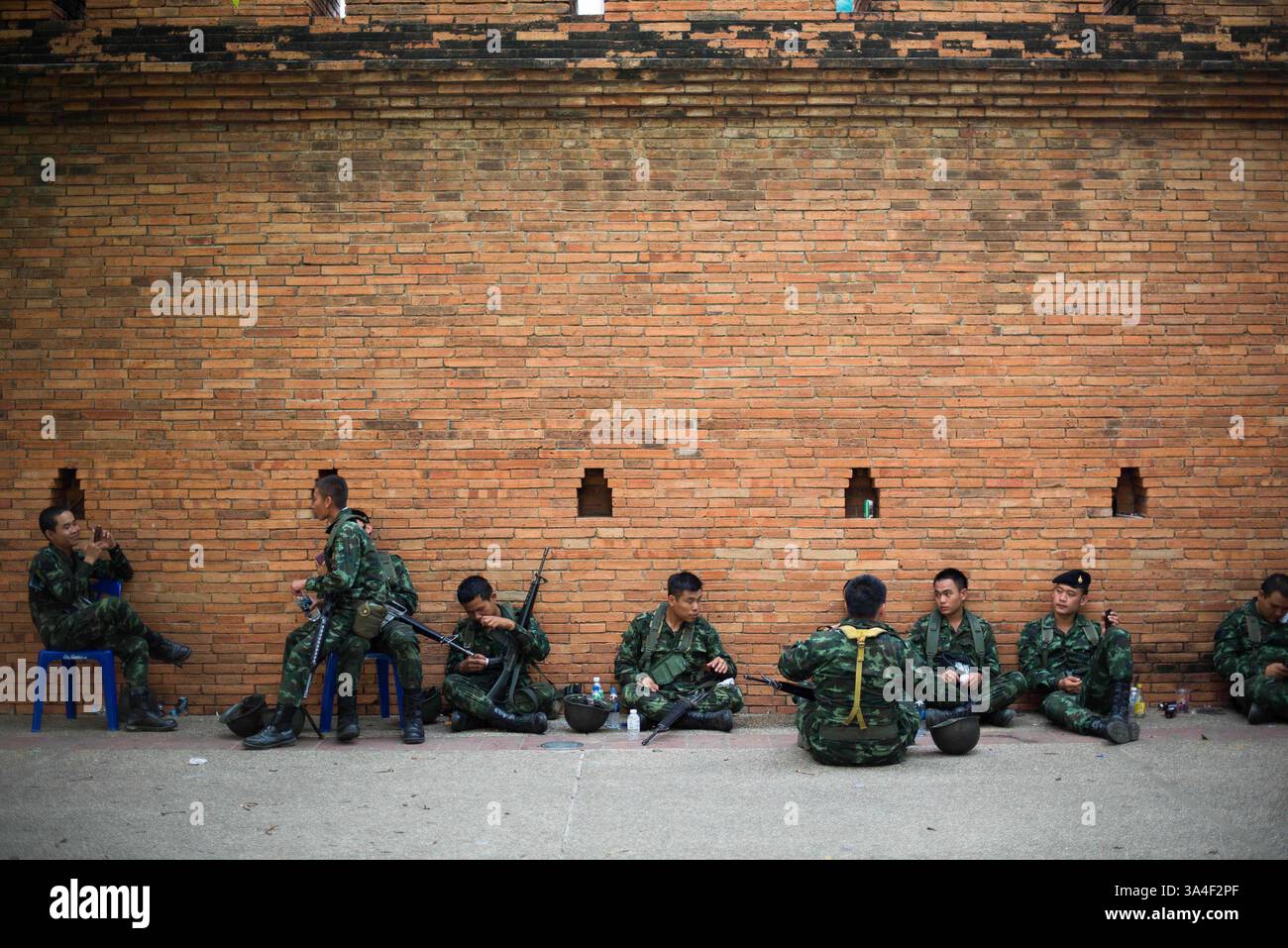 May 25, 2014 - Chiang Mai, Chiang Mai, Thailand - Royal Thai Army ...