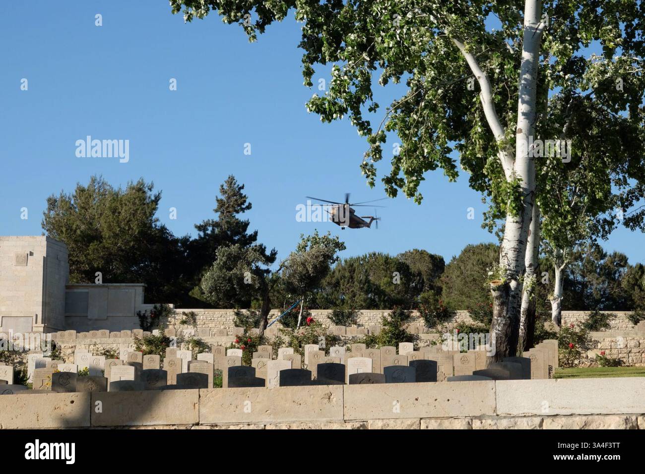 May 25, 2014 - Jerusalem, Israel - The helicopter convoy of Pope ...
