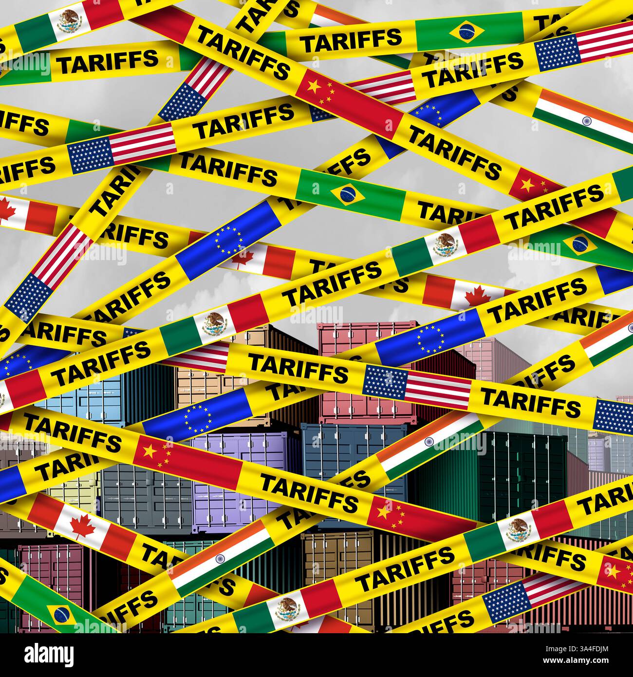 Reciprocal tariffs and US government tax or punative global tariff ...