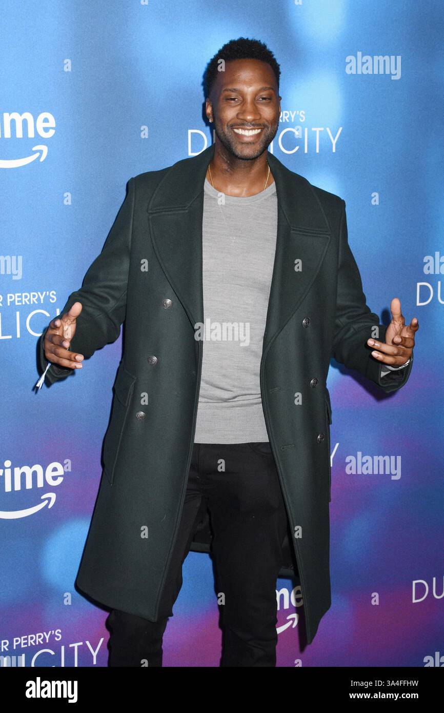 New York, NY, USA. 18th Mar, 2025. Justin Hurtt-Dunkley at the NY ...