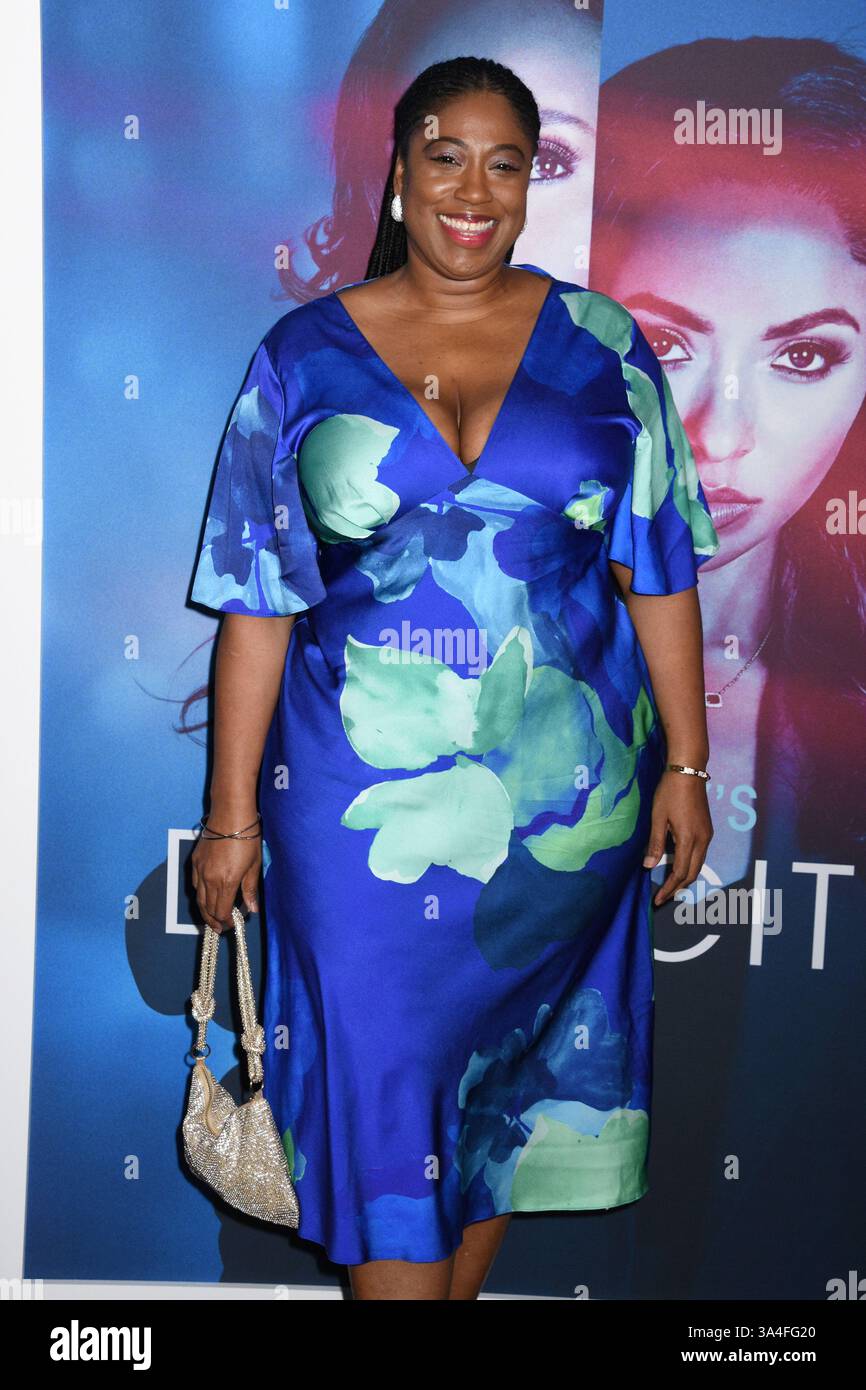 New York, NY, USA. 18th Mar, 2025. Princess Malcolm at the NY premiere ...