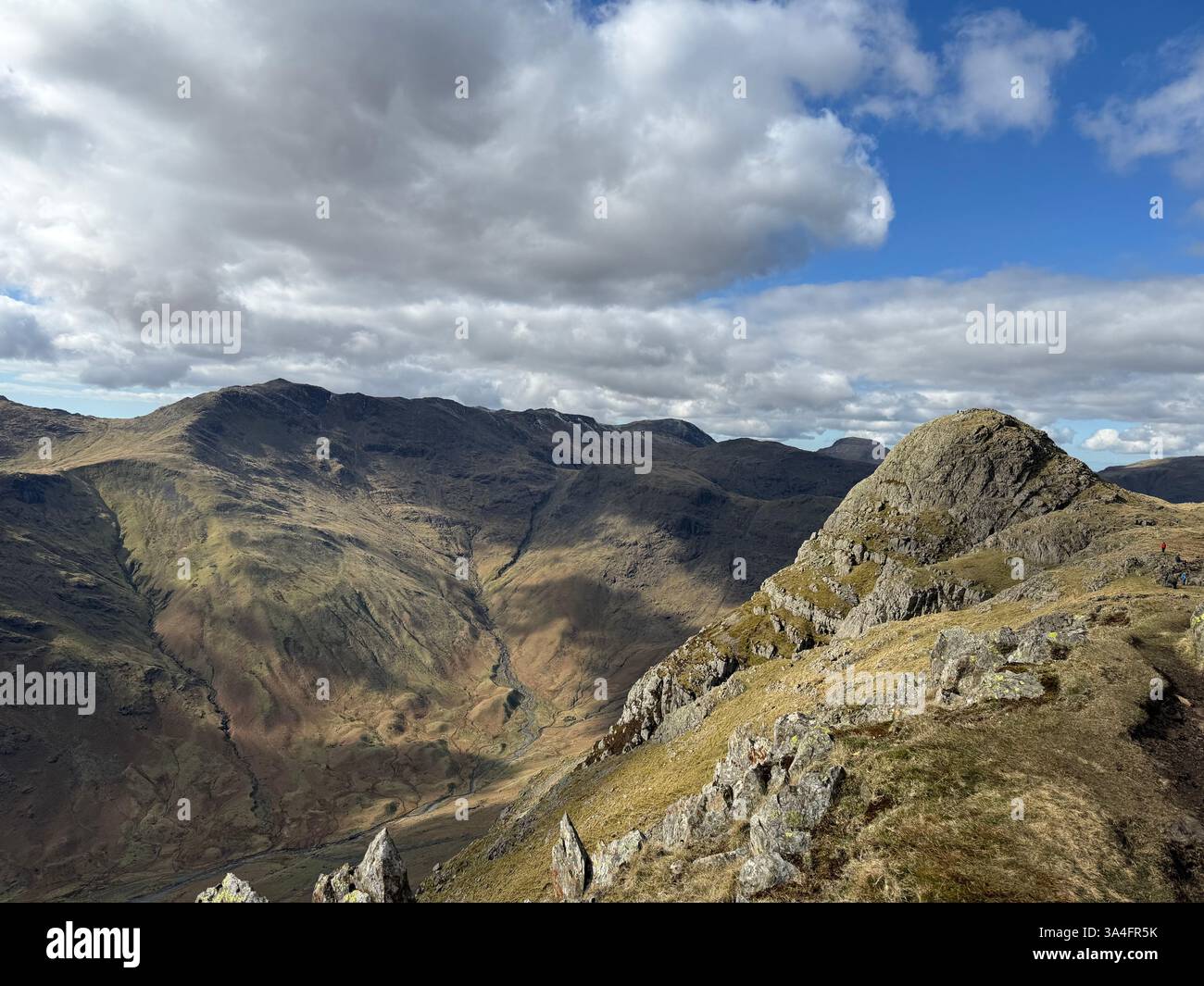 Pike of Stickle, Langdale, Lake District UK Stock Photo - Alamy