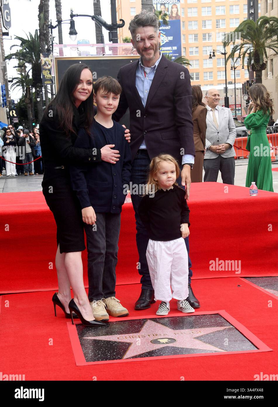 Hollywood, United States. 06th Mar, 2025. Actress Christina Ricci, son ...