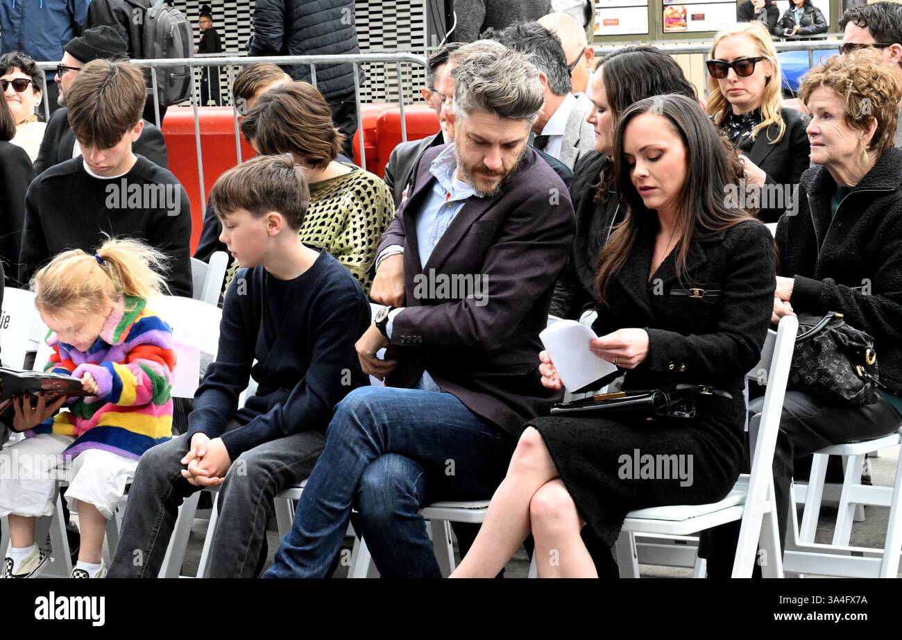 Hollywood, United States. 06th Mar, 2025. Cleo Hampton, James Ricci ...