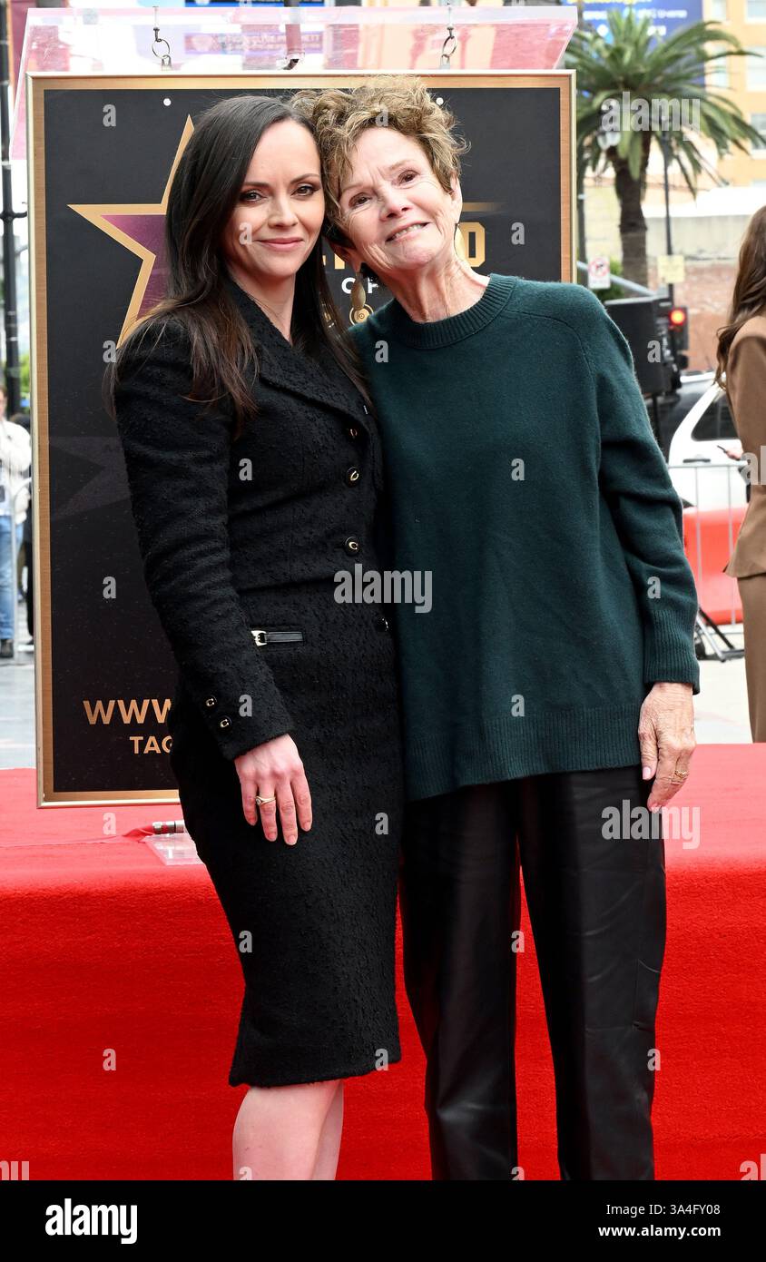 Hollywood, United States. 06th Mar, 2025. Actress Christina Ricci poses ...