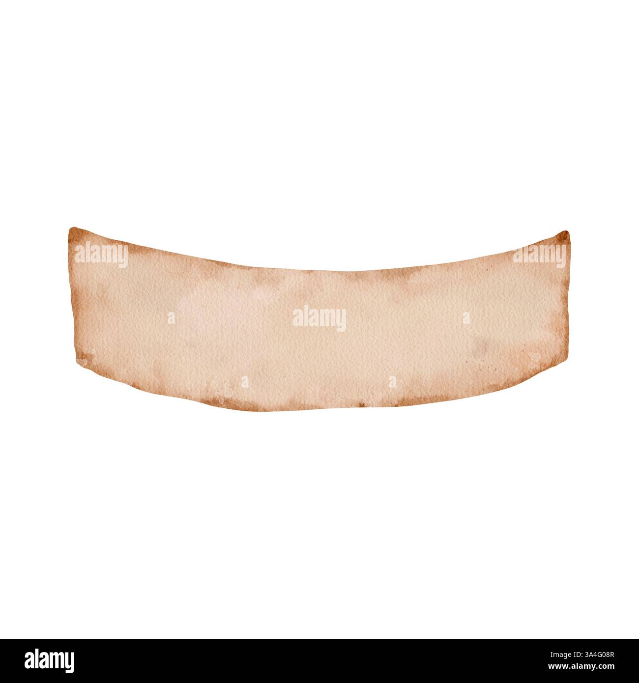 An ancient and aged manuscript fragment that features delicate ...