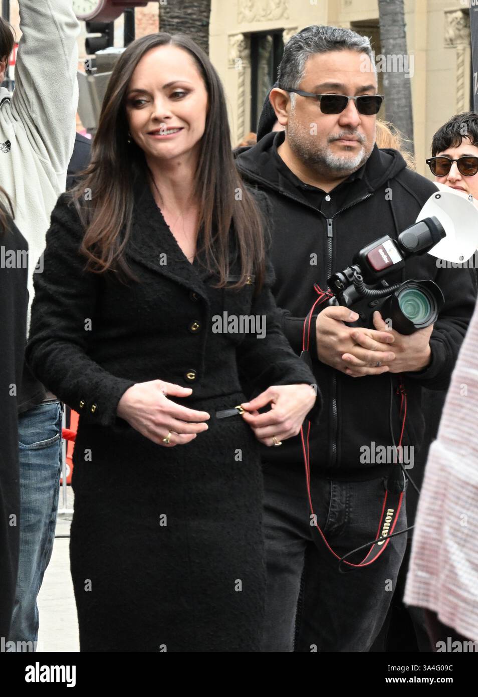 Actress Christina Ricci arrives for her Star Ceremony On The Hollywood ...