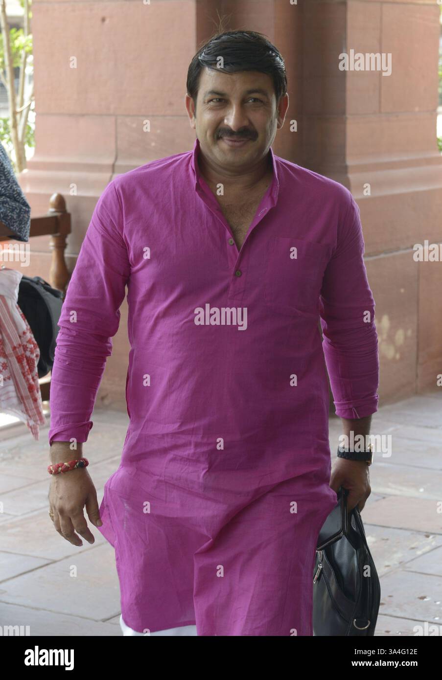 NEW DELHI, INDIA â€“ JULY 07: Manoj Tiwari at the Parliament to attend ...