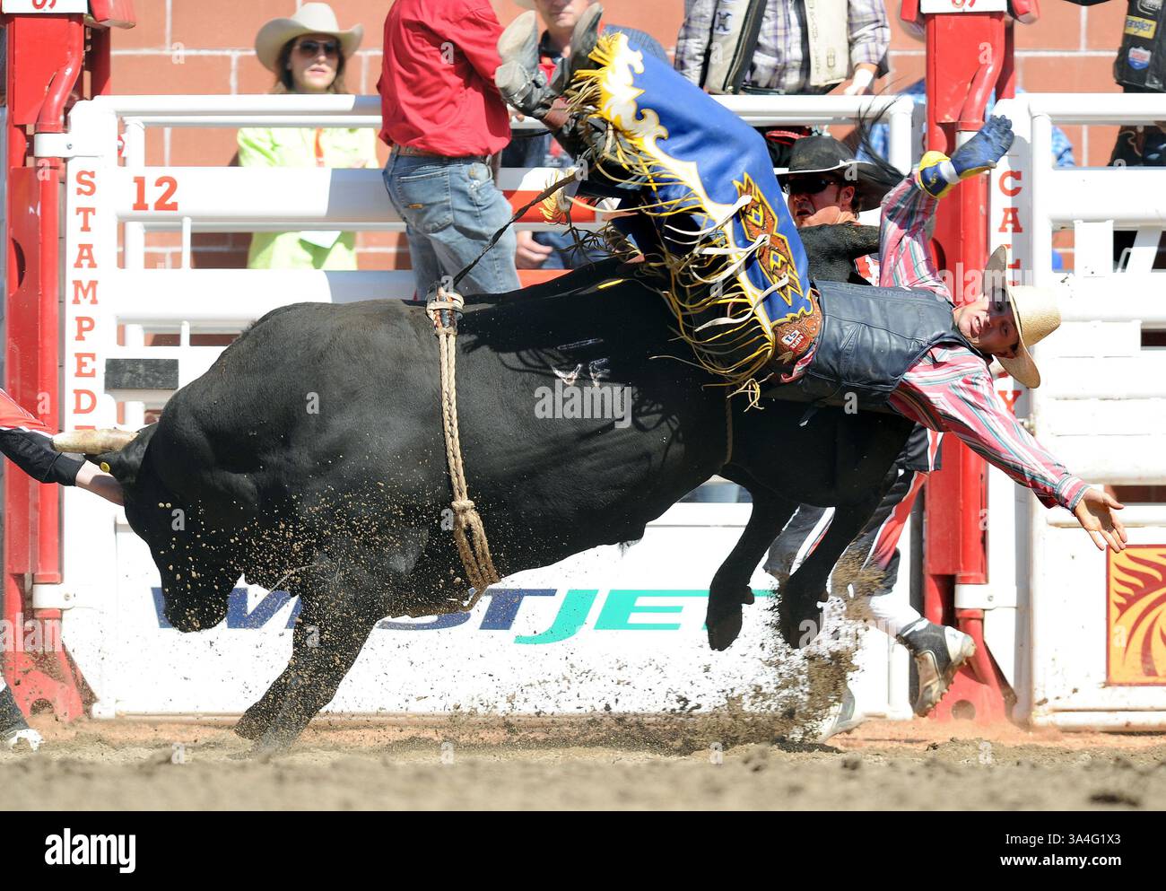 July 7, 2014 - Calgary, AB, Canada - Tyler Smith from Fruita Colorado ...