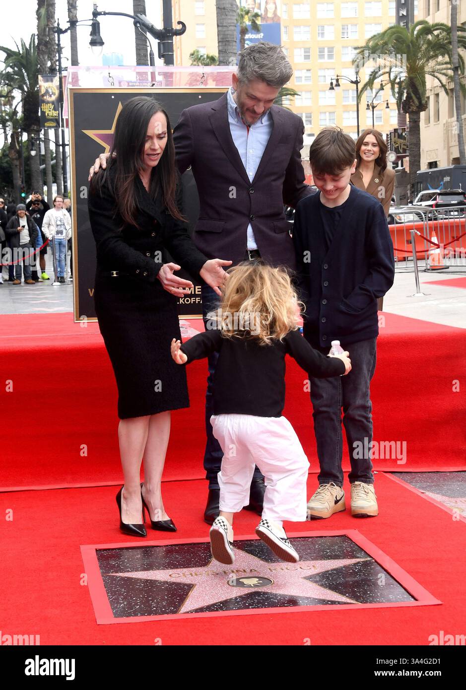 Hollywood, United States. 06th Mar, 2025. Actress Christina Ricci, son ...