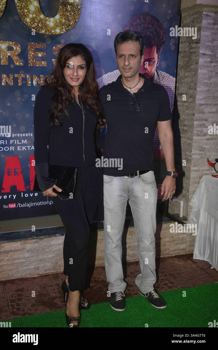 MUMBAI, INDIA â€“ JULY 15: Raveena Tandon with Anil Thadani at the ...