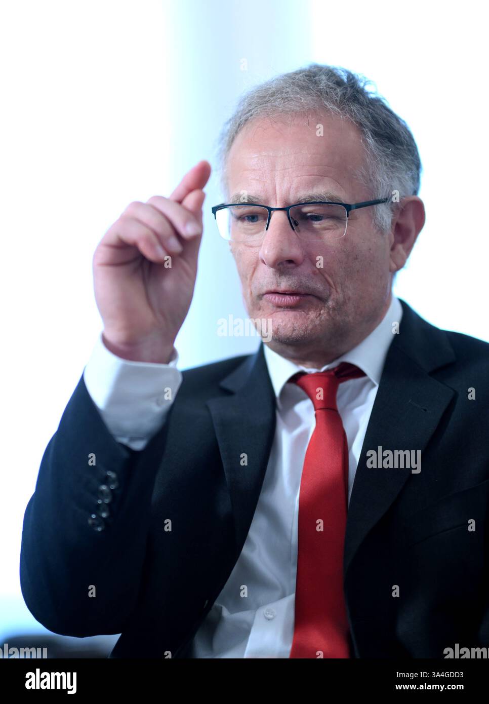 Federal Minister for Finance Markus Marterbauer (SPÖ) during an ...