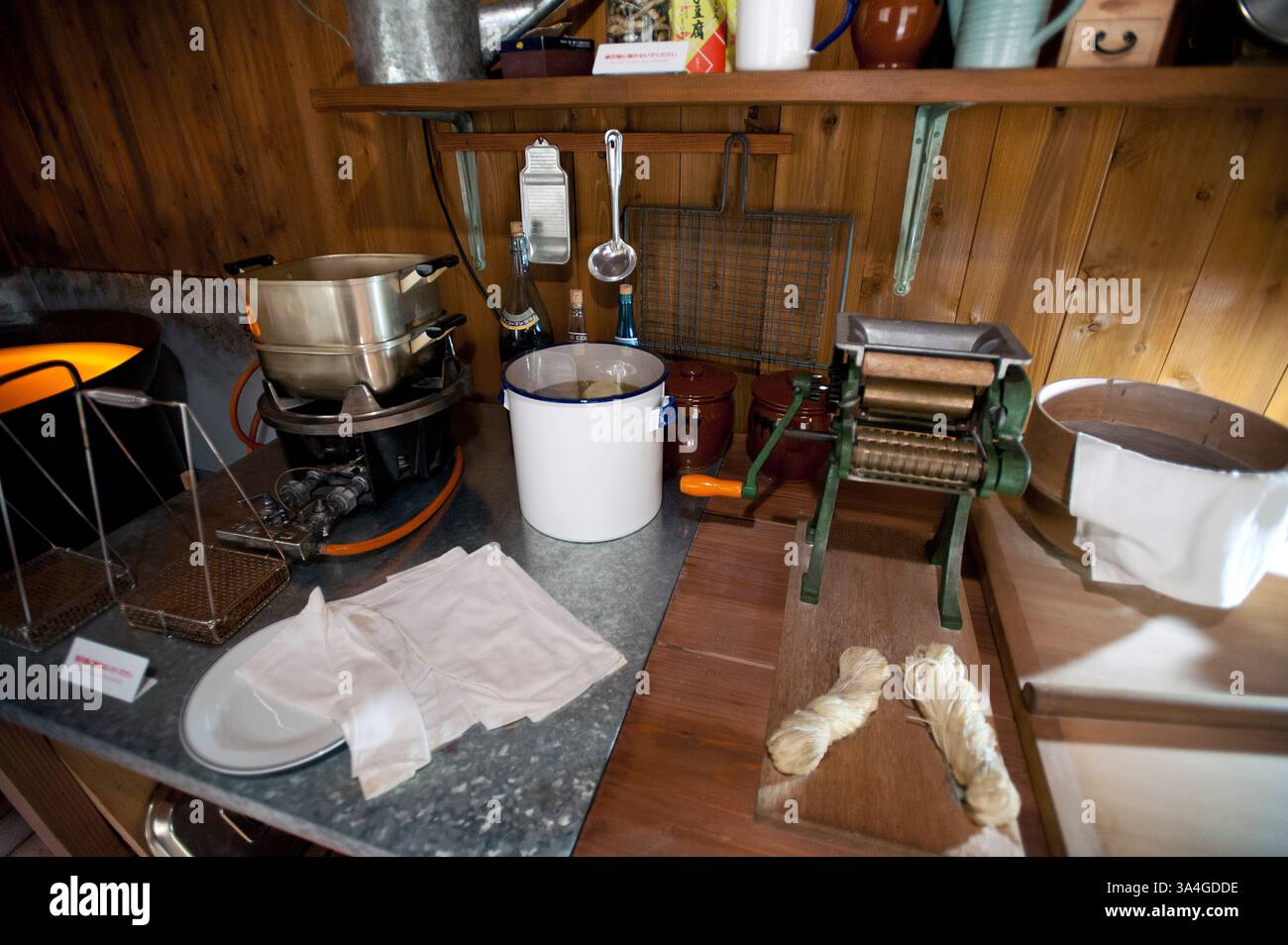 The workshop shed of Ando Momofuku, founder of Nissin Food Company and ...