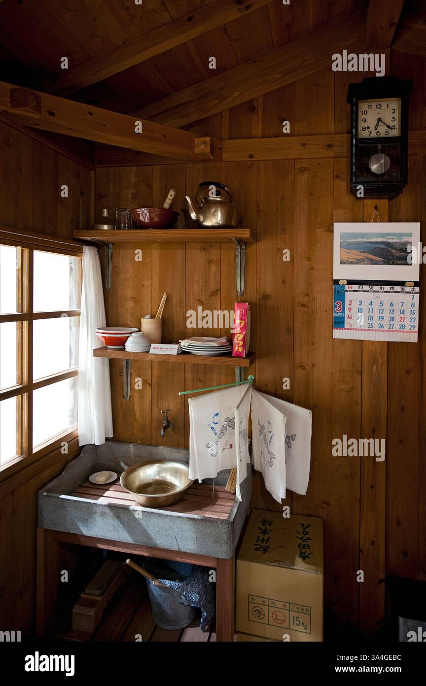 The workshop shed of Ando Momofuku, founder of Nissin Food Company and ...