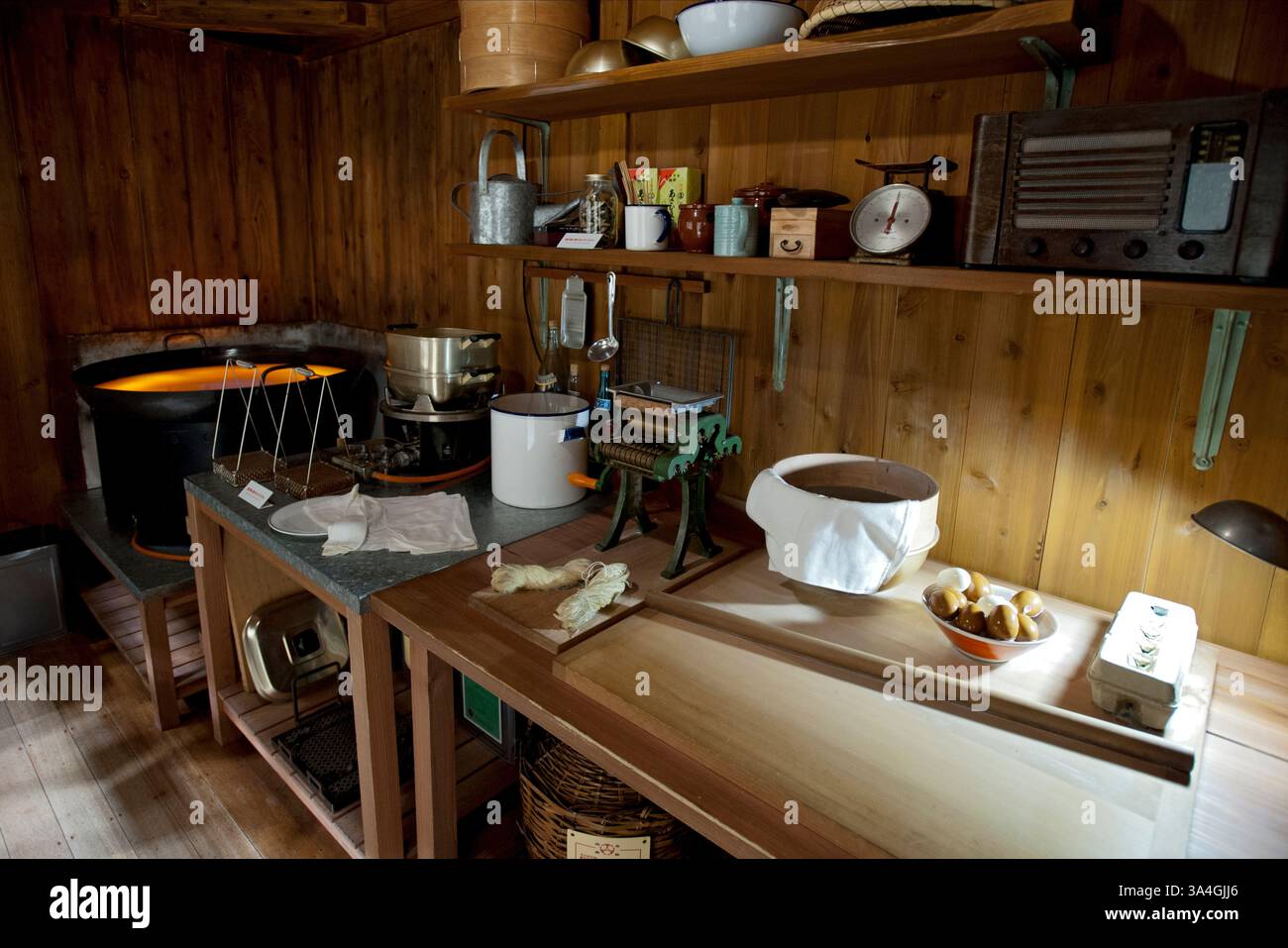 The workshop shed of Ando Momofuku, founder of Nissin Food Company and ...